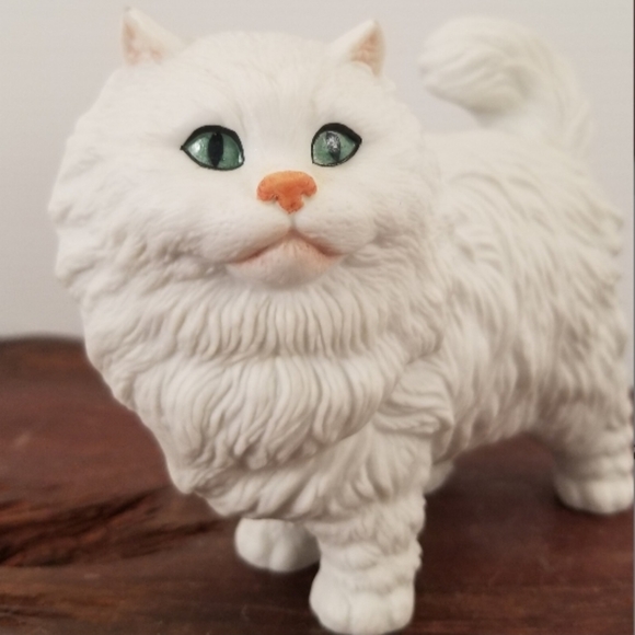 Andrea By Sadek | Cat | Vintage White Persian Cat Figure By Andrea 983 ...